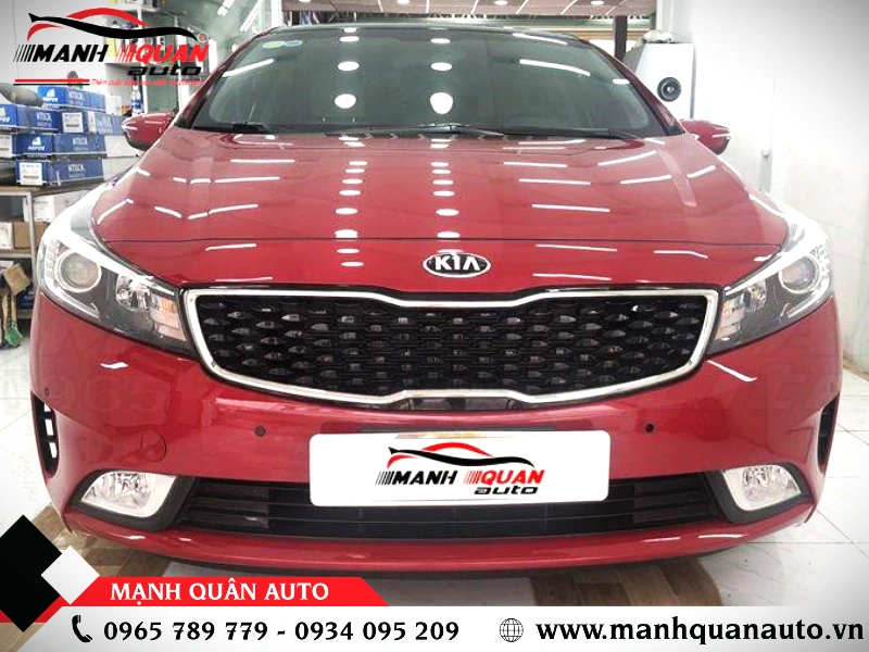 DỰ ÁN Kia Cerato Đỏ Phủ Ceramic Cao Cấp Bóng Loáng Bảo Vệ Full Xe