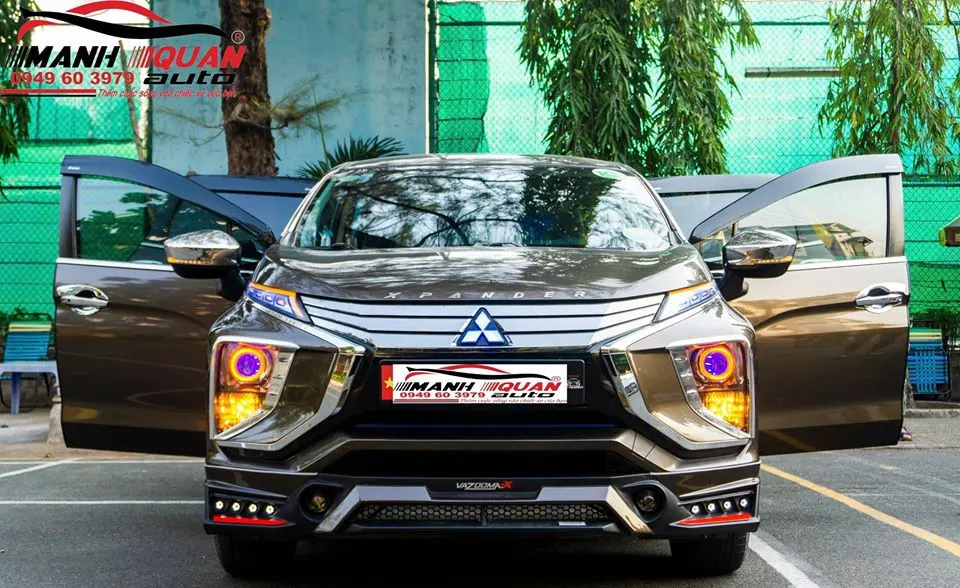 Xe Mitsubishi Xpander Màu Nâu độ Chất Nhất Việt Nam: Phuộc Thái, Body ...