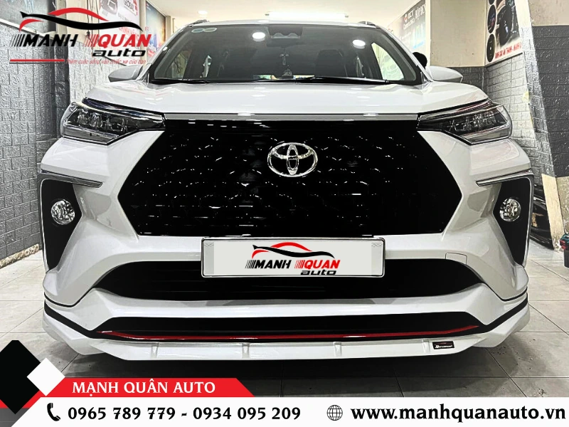 DỰ ÁN Toyota Veloz Nâng Cấp Body Kit Rider "Mạnh Mẽ Cực Chất Cho Xế Yêu"