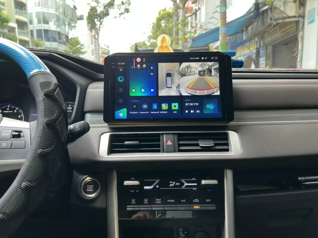 Lắp Màn Hình Android Teyes Cho Ô Tô Tại Long An