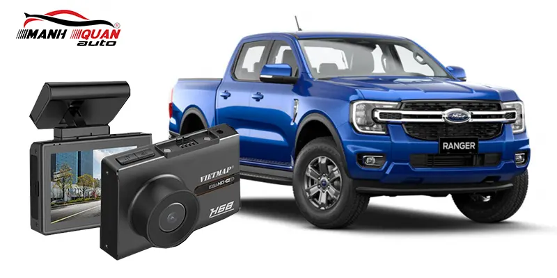 Quy Trình Lắp Camera Hành Trình Cho Ford Ranger