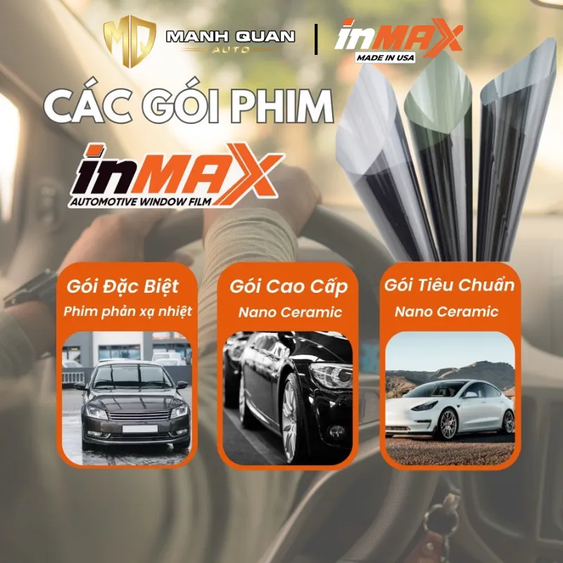 Dán Phim Cách Nhiệt Inmax Chính Hãng - Giảm Đến 30%